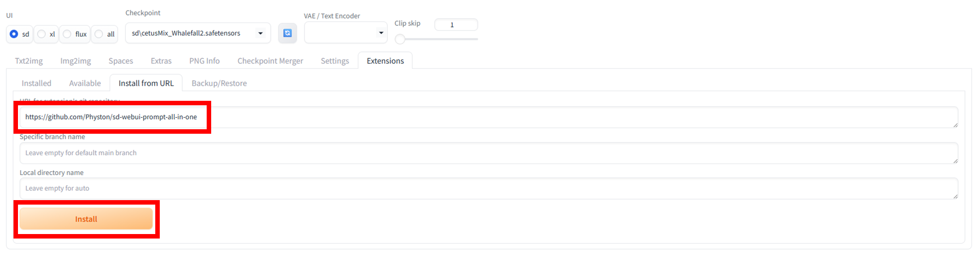 【StableDiffusion】prompt-all-in-oneの導入手順 – サクッと生成AI